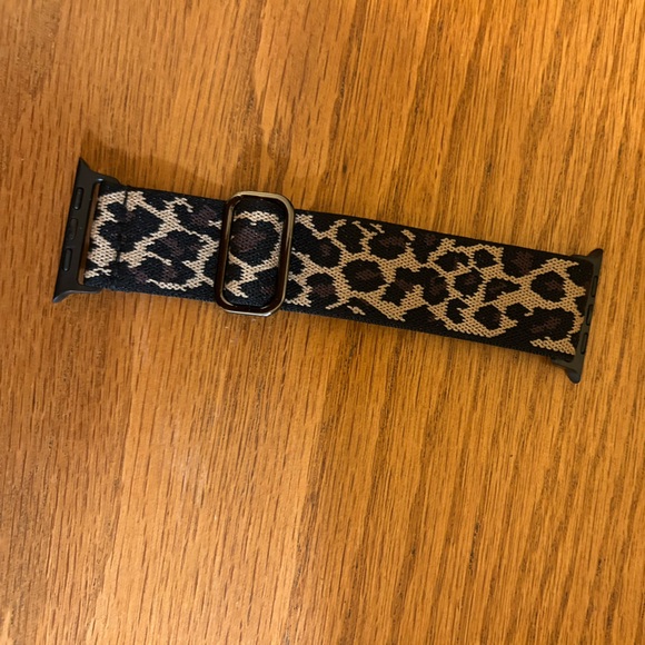 Accessories | Leopard Print Stretchy Apple Watch Band | Poshmark